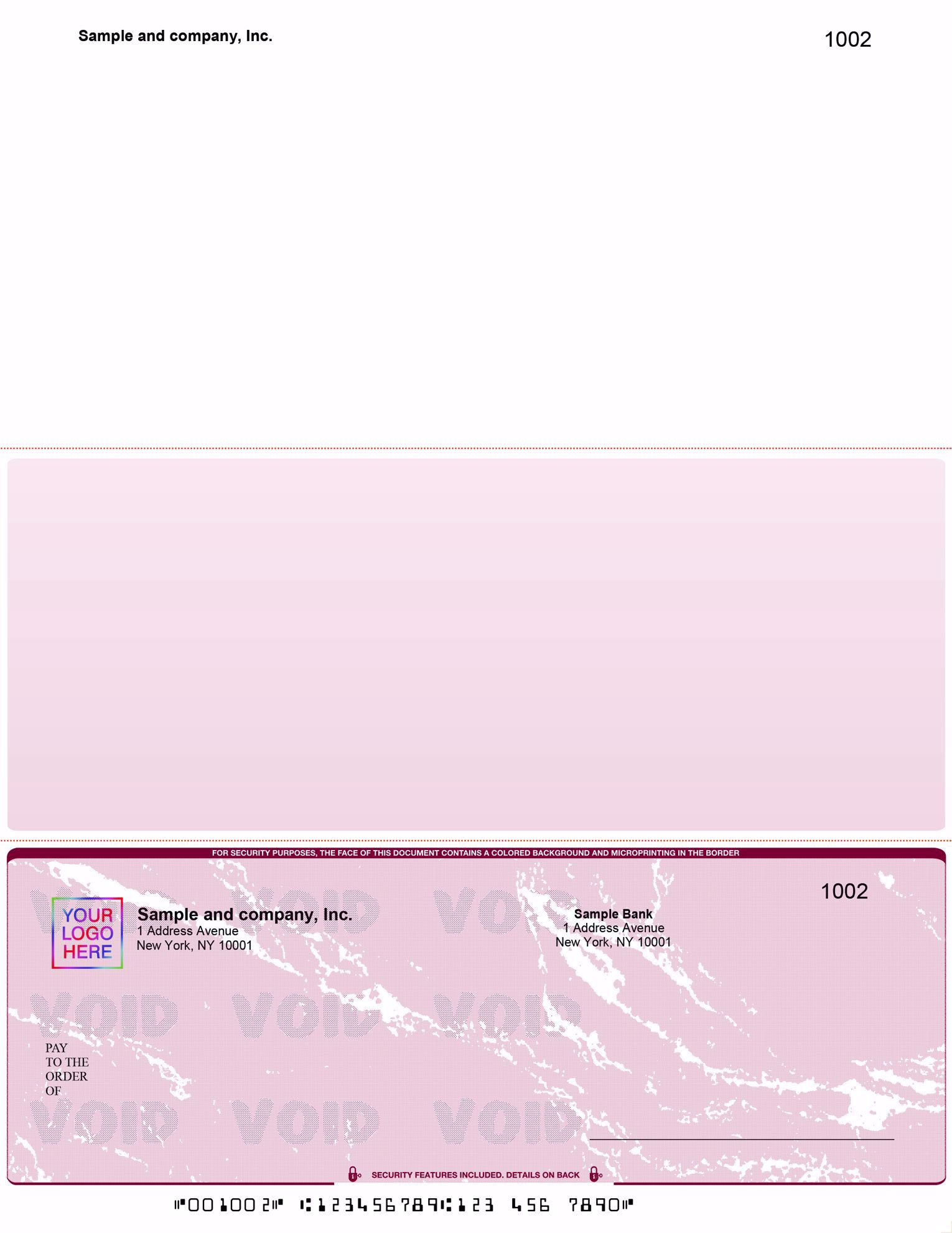 Buy Xero Business Checks on Bottom. Extra Fast Delivery. Checkomatic ...